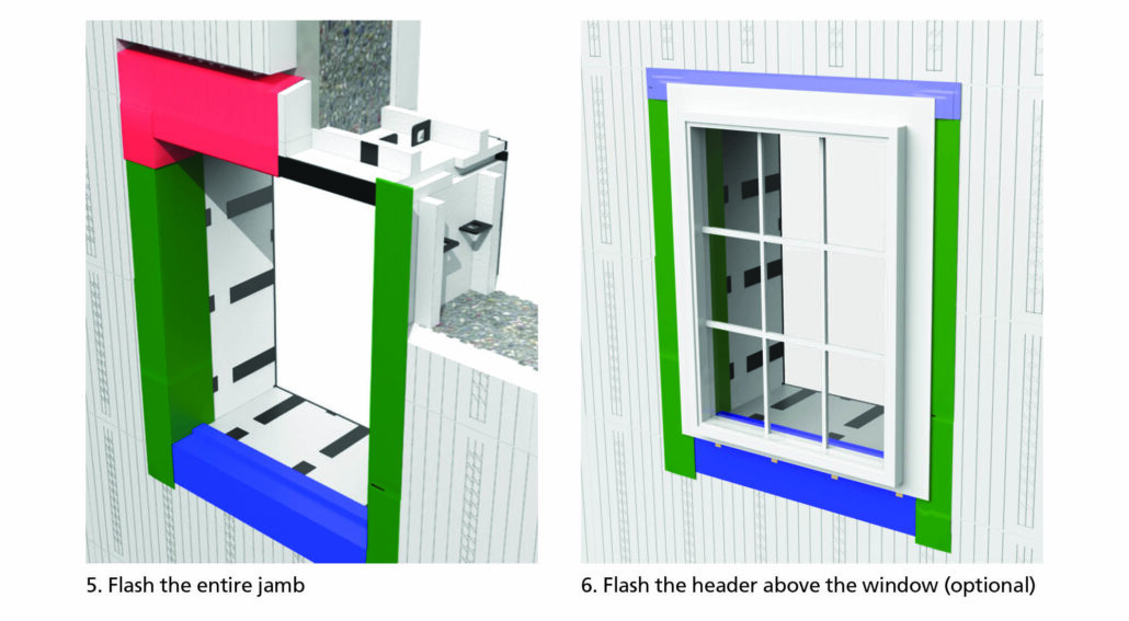 How to Flash a Flanged Window in an ICF Wall (8 Simple Steps ...