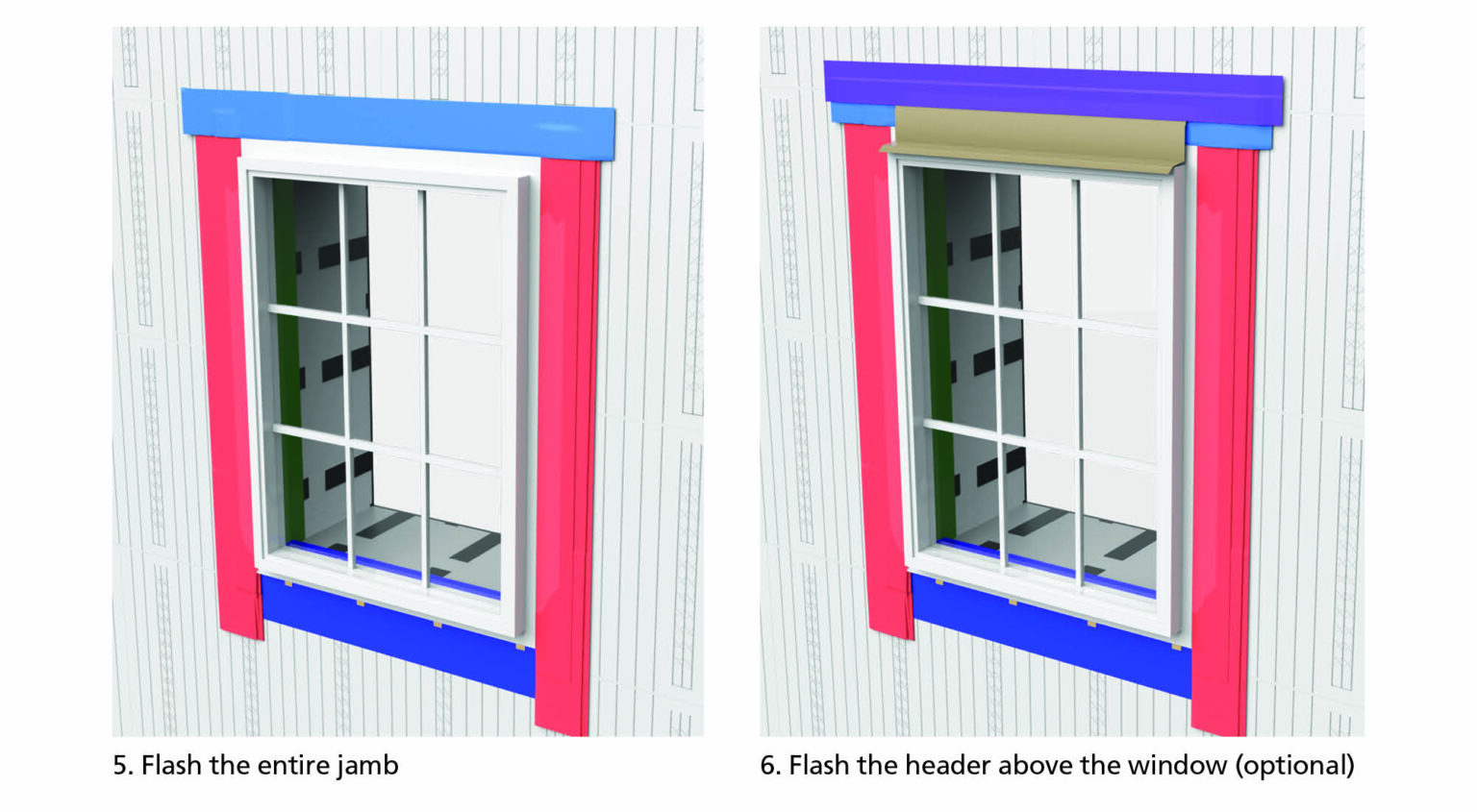 How to Flash a Flanged Window in an ICF Wall (8 Simple Steps ...